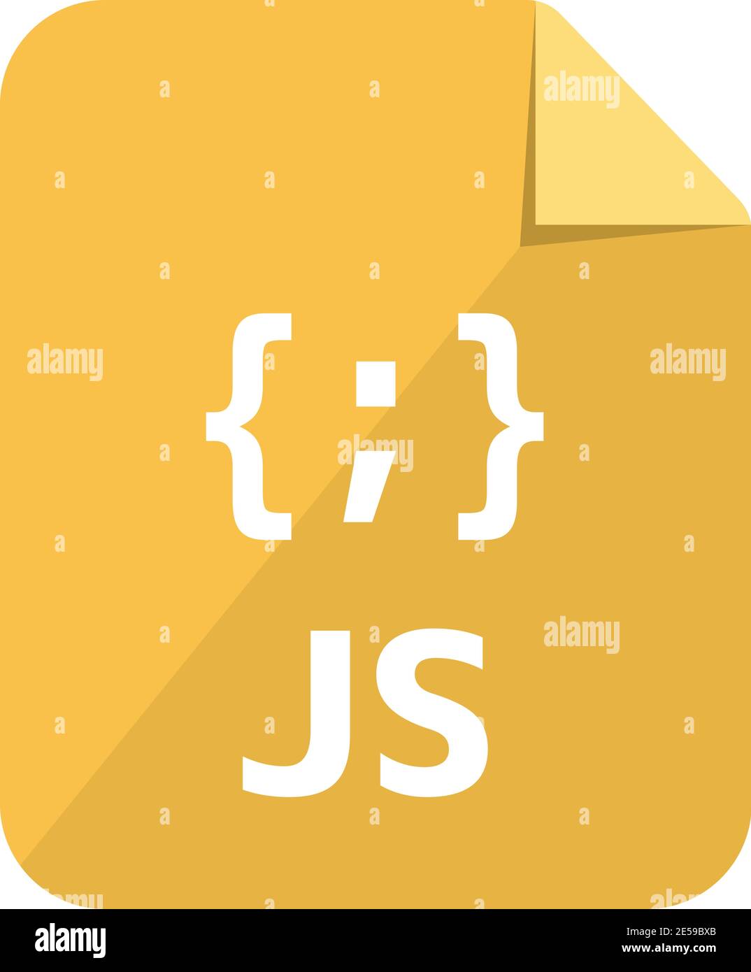 Javascript icon | Major programming language vector icon illustration ... Javascript icon | Major programming language vector icon illustration ...