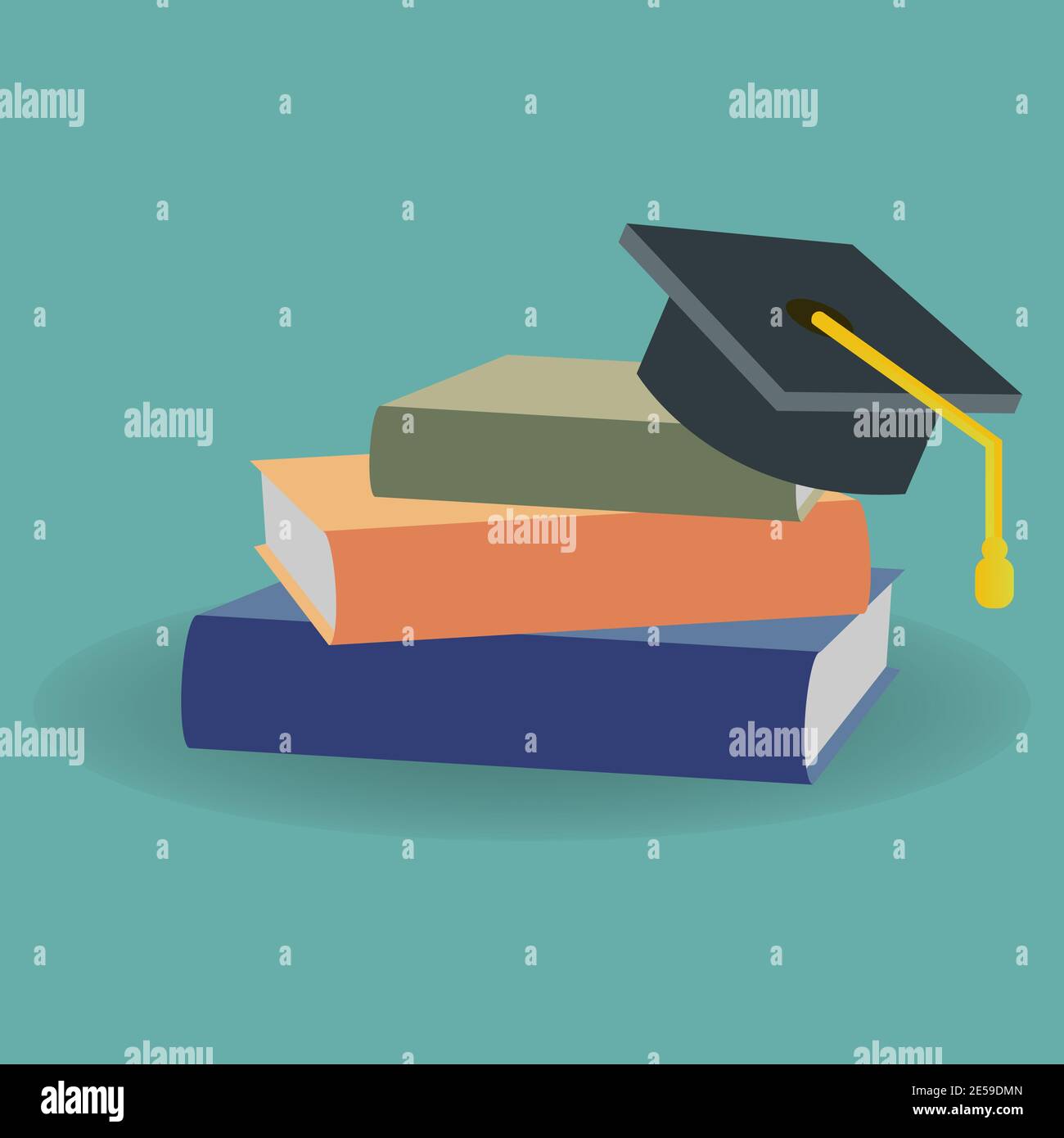 Stack graduation Stock Vector Images - Alamy