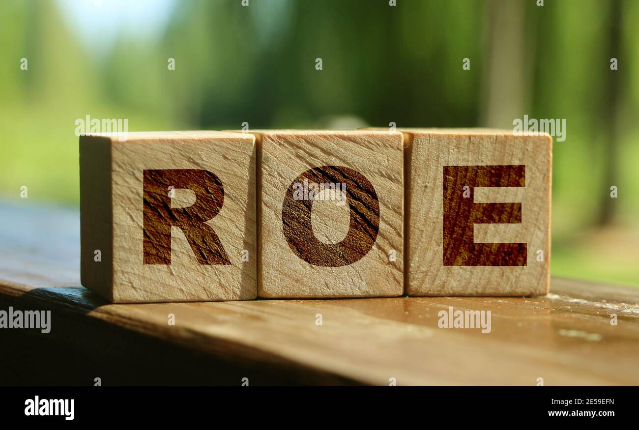 Roe letter hi-res stock photography and images - Alamy