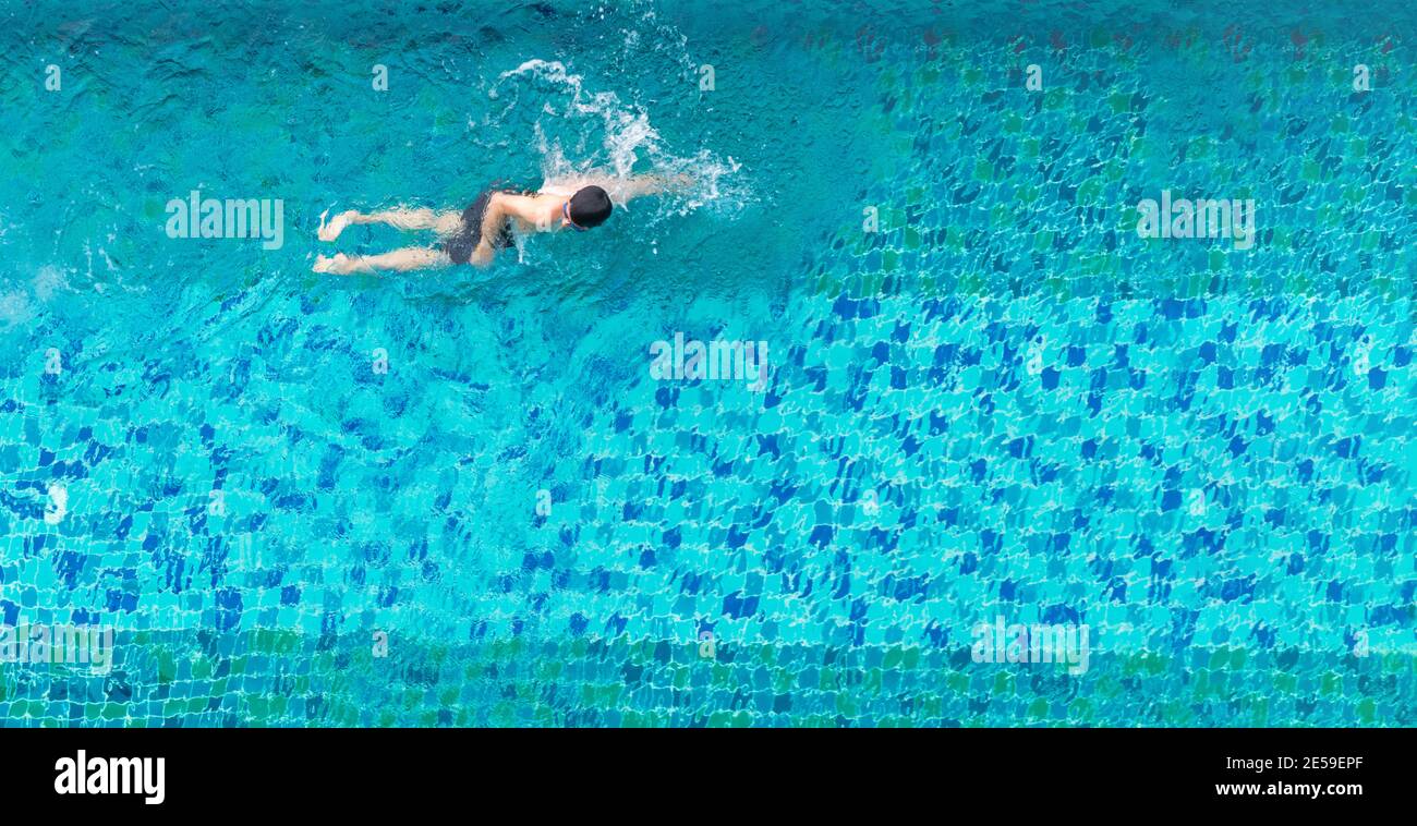 Top View Dive Swimming Pool High Resolution Stock Photography and ...