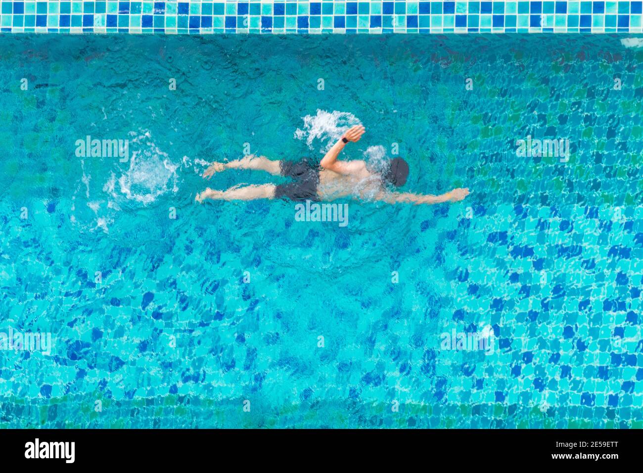 Top View Dive Swimming Pool High Resolution Stock Photography and ...