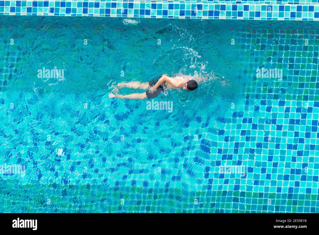 Top View Dive Swimming Pool High Resolution Stock Photography and ...
