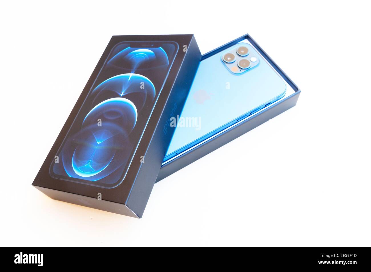 New apple iphone 12 Cut Out Stock Images & Pictures - Alamy