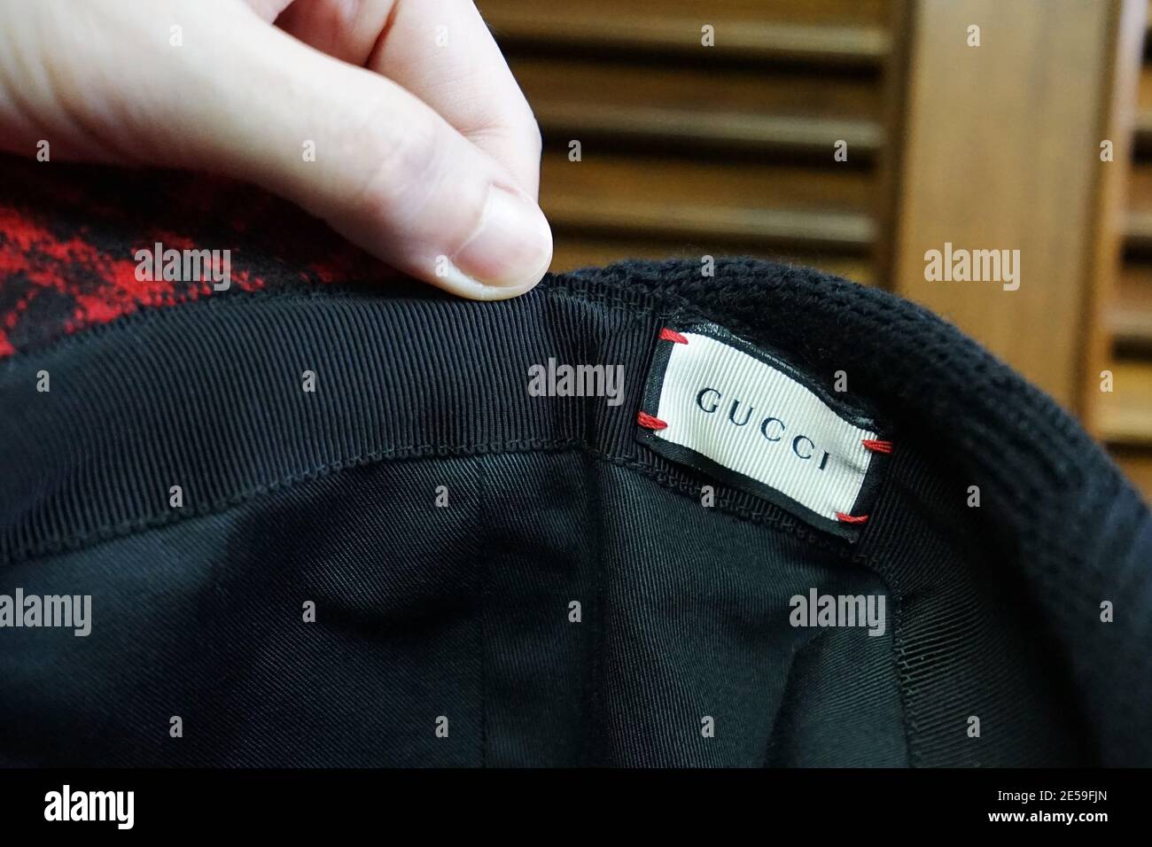 Buffalo plaid red and black hi-res stock photography and images - Alamy