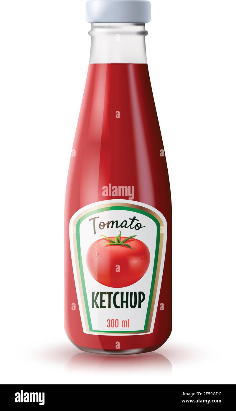 Heinz Ketchup Bottle Vector