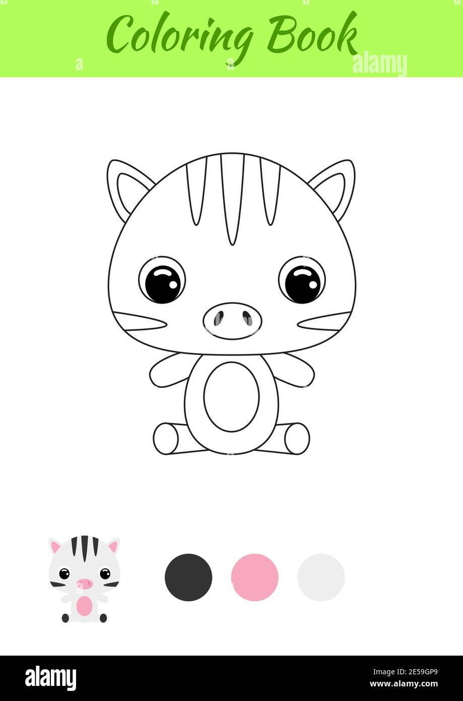 Coloring Pages Of Baby Zebras