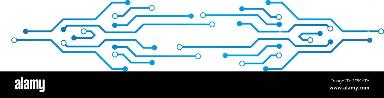 circuit ilustration vector template Stock Vector Image & Art - Alamy