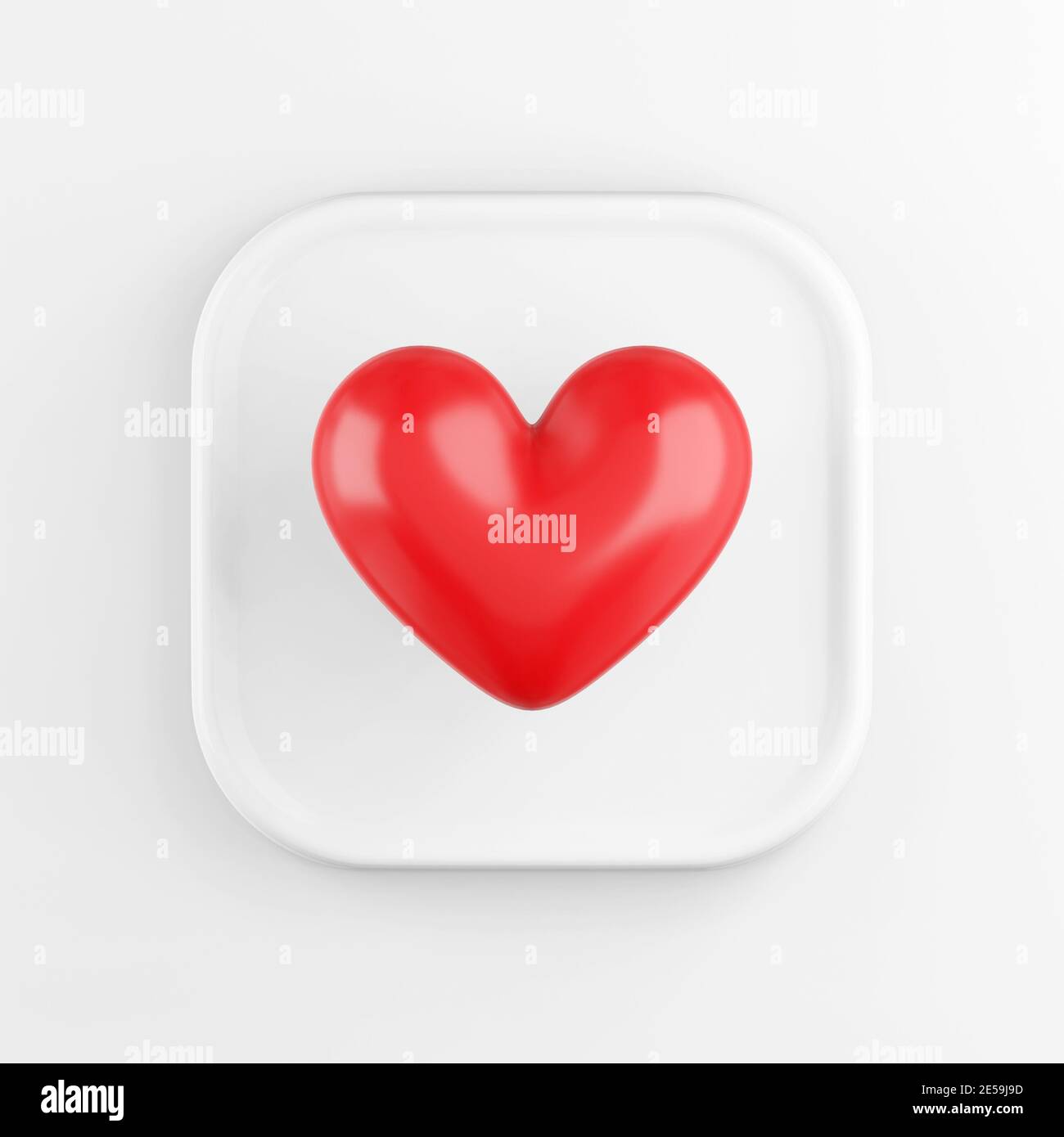 Network red square 3d hi-res stock photography and images - Alamy