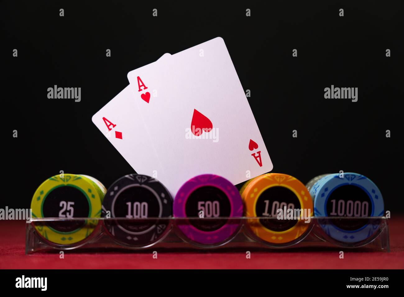 Gaming chips rack hi-res stock photography and images - Alamy