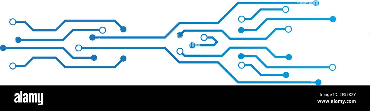 Circuit Ilustration Vector Template Stock Vector Image And Art Alamy