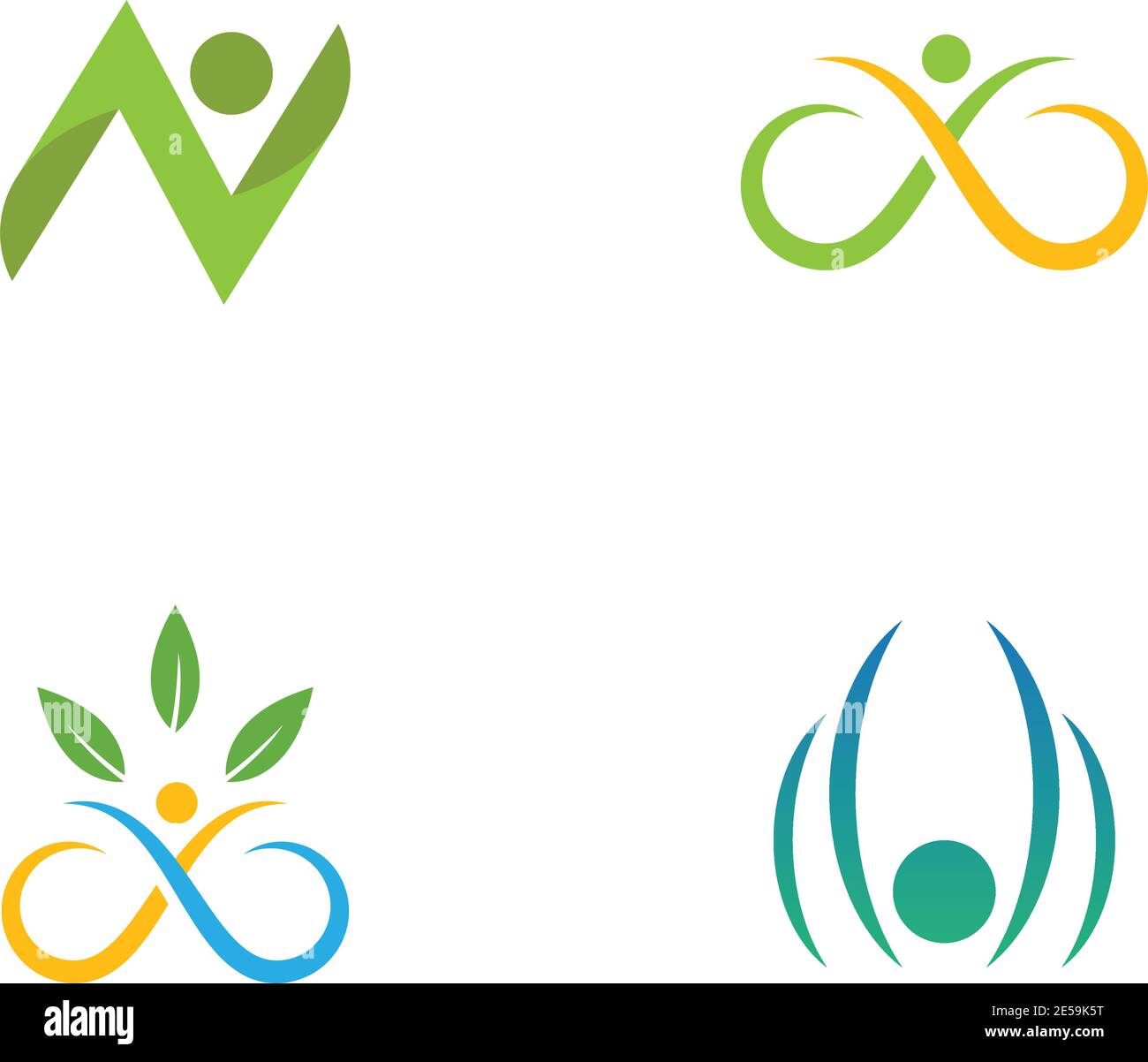 Human character logo sign,Health care logo Stock Vector Image & Art - Alamy