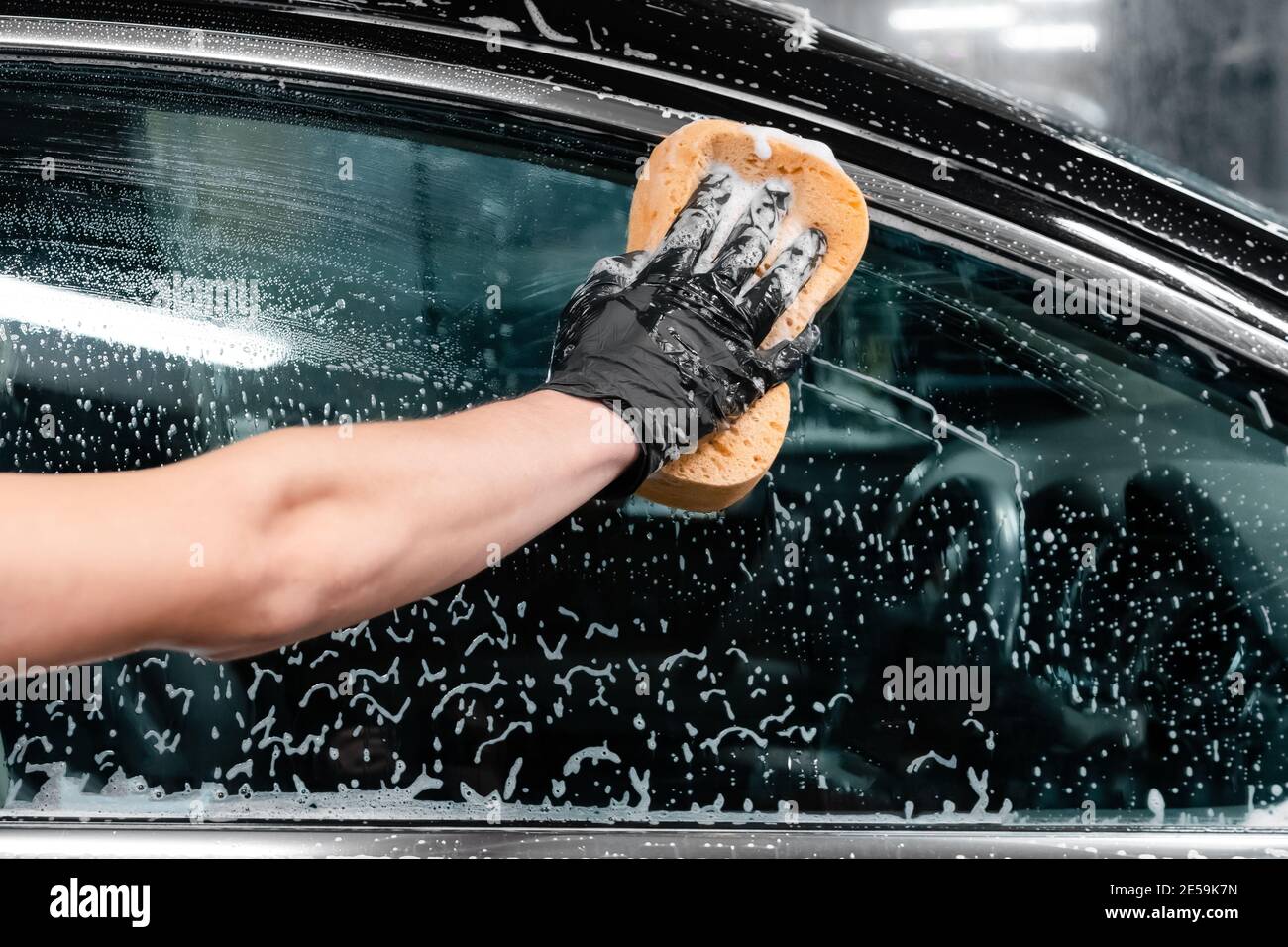 Soapy sponge hi-res stock photography and images - Alamy