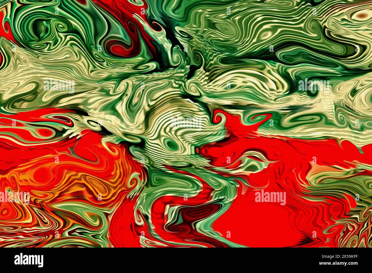 Abstract background. Psychedelic fractal, texture of brush strokes of ...