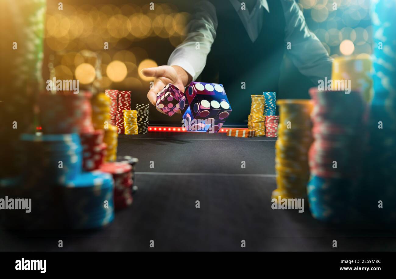 Craps table hi-res stock photography and images - Alamy