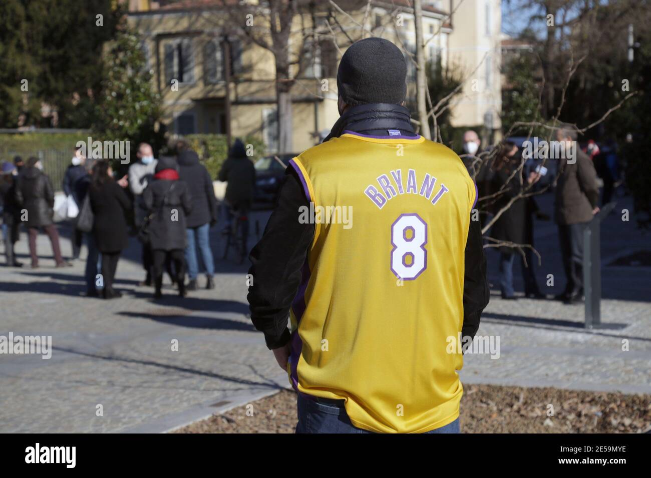 Kobe bryant in italy hi-res stock photography and images - Alamy