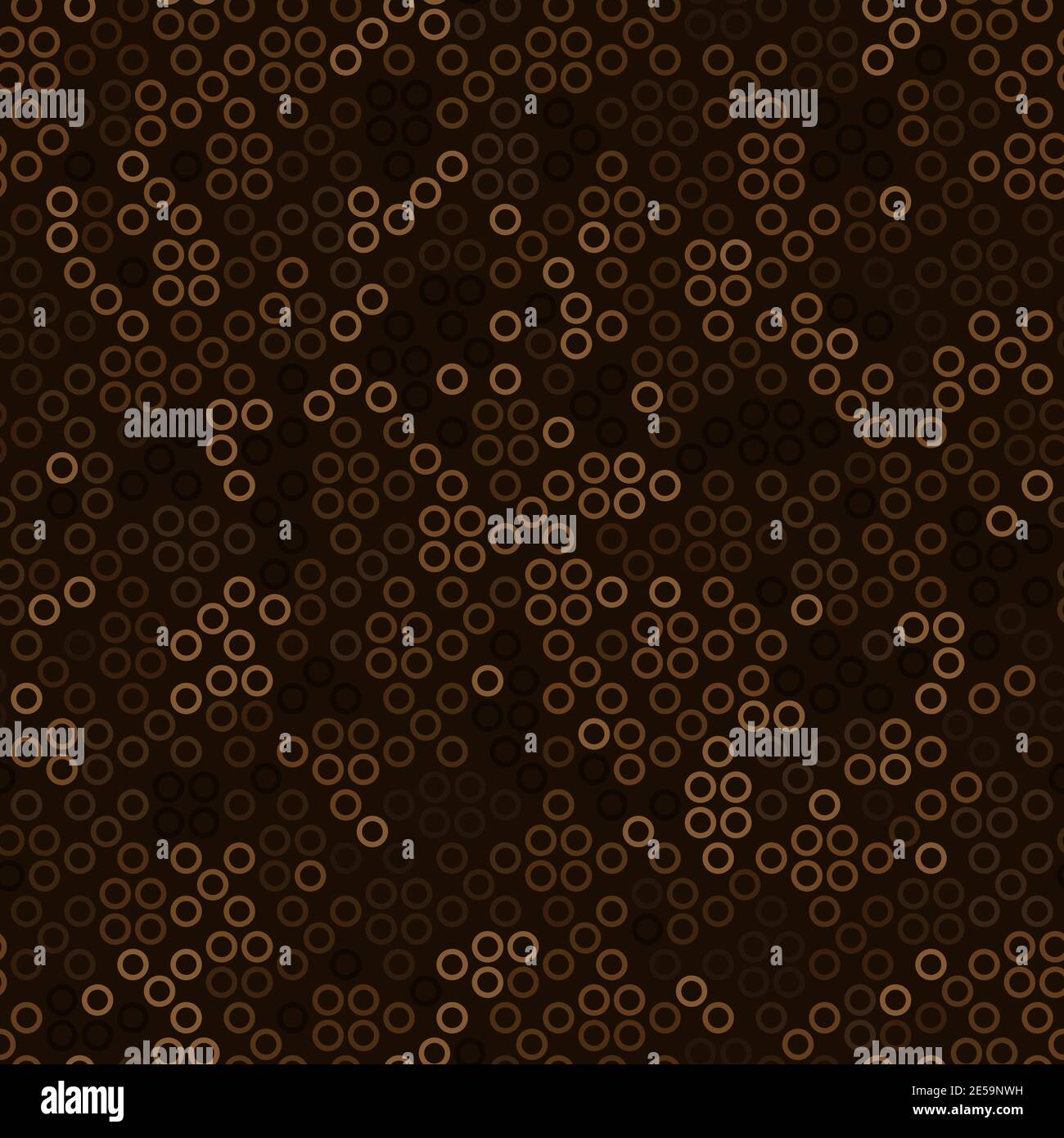 Seamless abstract retro geometric pattern with rows of brown ordered ...