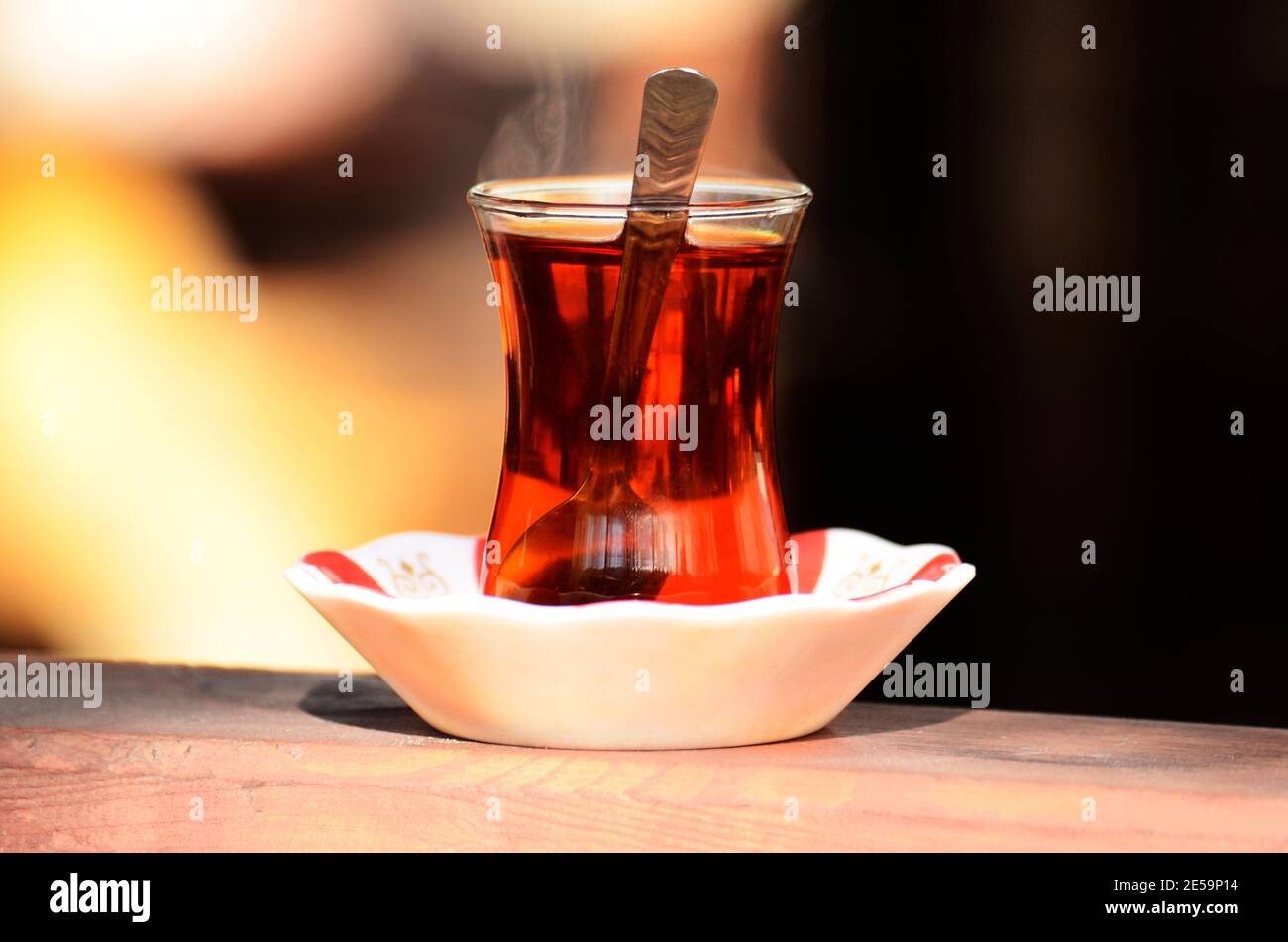 Mug tea turkish delight hi-res stock photography and images - Alamy