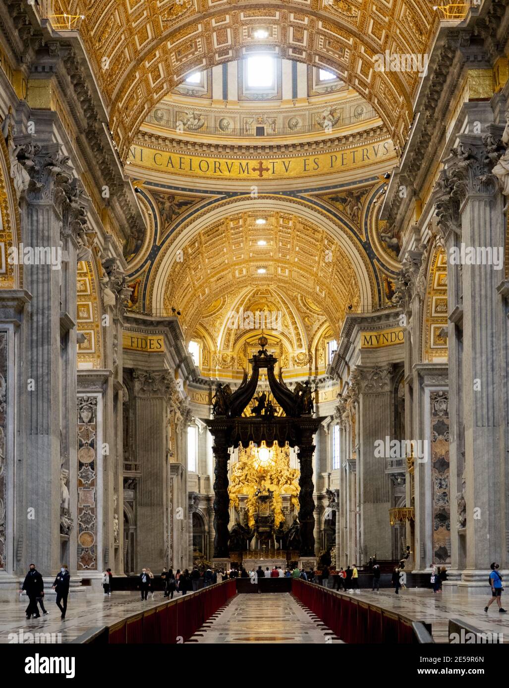 Interior view main altar basilica hi-res stock photography and images ...