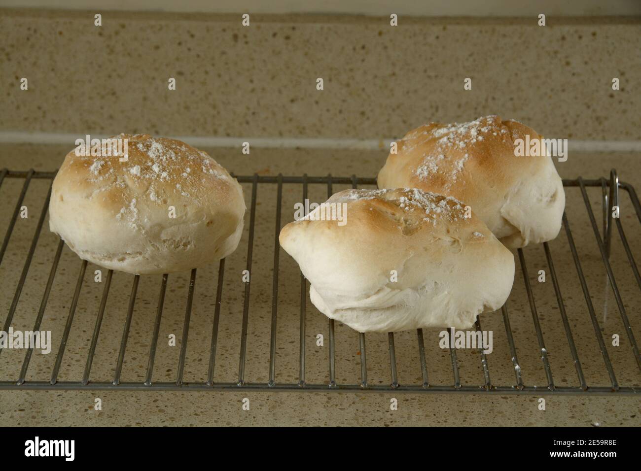 Bread Rolls Ready to eat Stock Photo - Alamy
