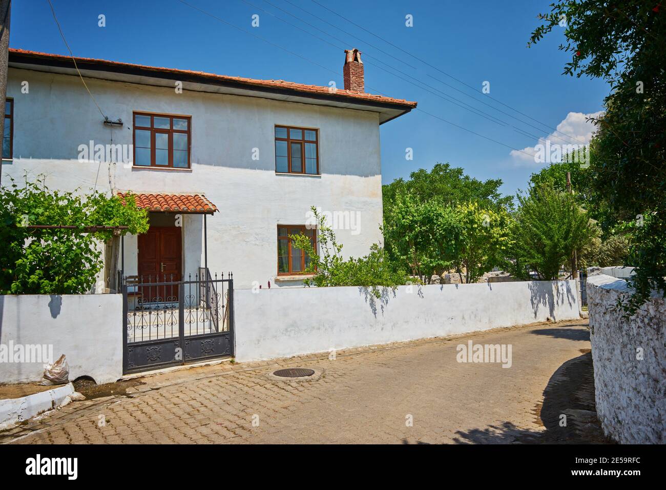 An example of Traditional Turkish House, Turkey Stock Photo - Alamy