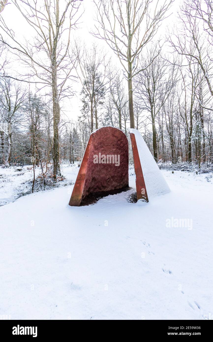 "Threshold" by Natasha Rosling. A walk in the snow along the Forest of ...