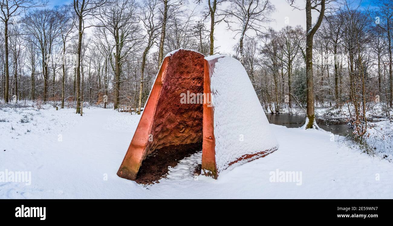 "Threshold" by Natasha Rosling. A walk in the snow along the Forest of ...