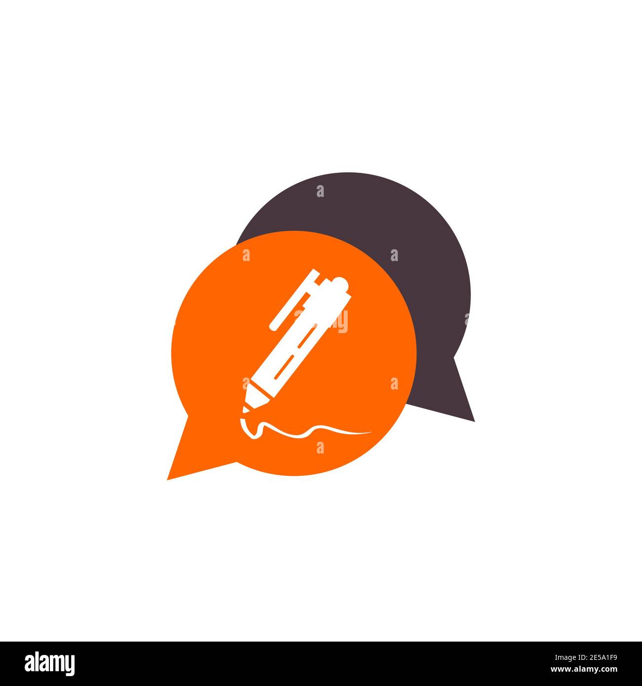 Dialogue logo Stock Vector Images - Alamy