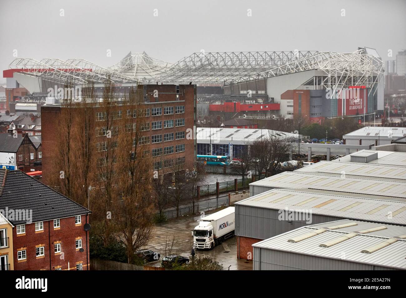 Manchester United Football Club Stadium Old Trafford Theatre of Dreams ...