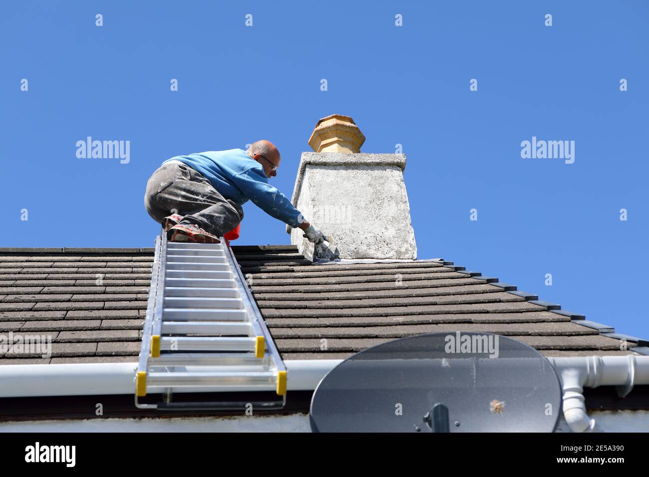 Chimney ladder hi-res stock photography and images - Alamy