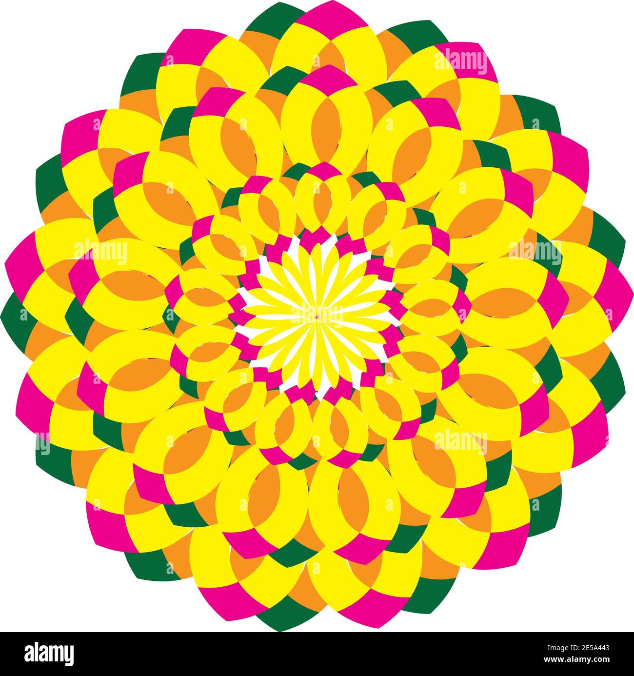 Mandala in colors hi-res stock photography and images - Alamy