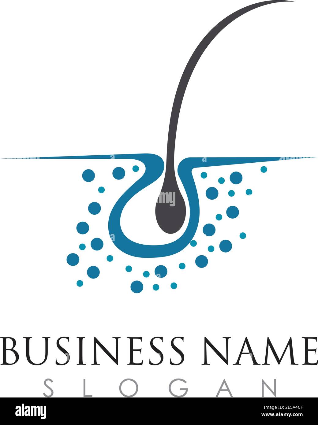 Hair treatments vector icon Illustration design template Stock Vector ...