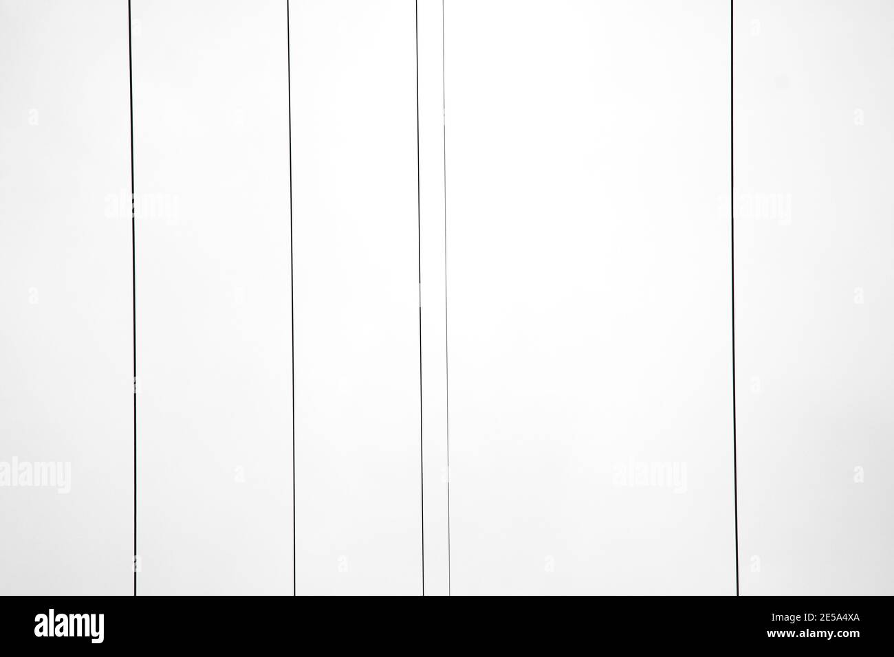 Bottom view of parallel high-voltage power transmission line cables ...