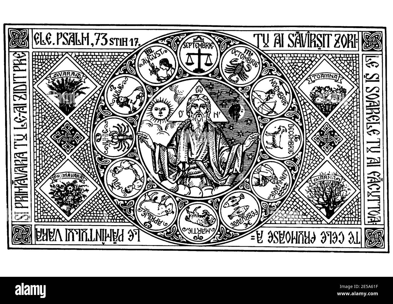 orthodox ceremonial book headers Stock Photo - Alamy