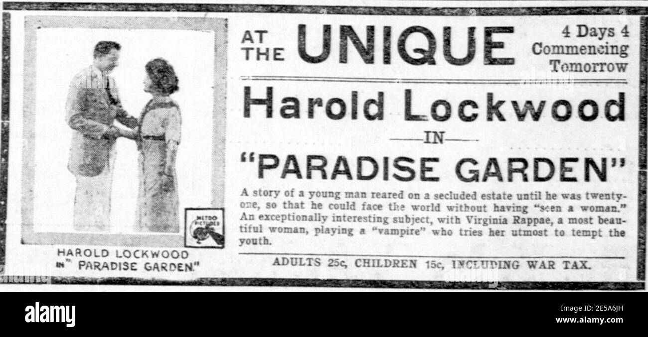 Harold lockwood hi-res stock photography and images - Alamy