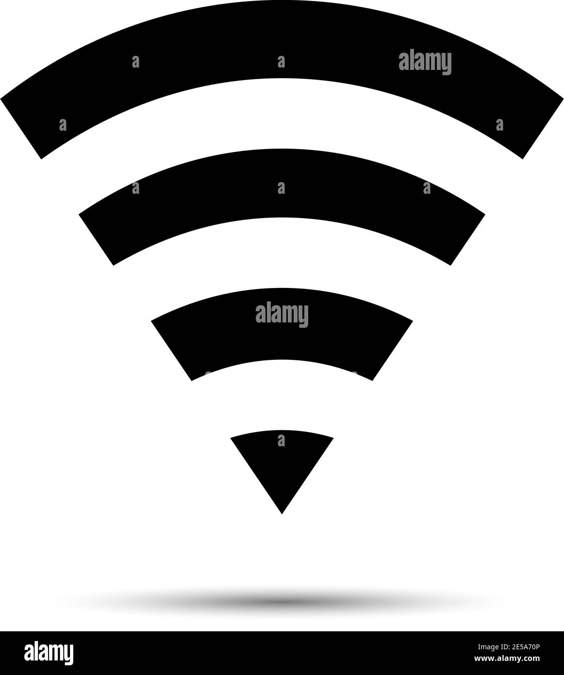 WiFi icon, WiFi vector icon Stock Vector Image & Art - Alamy