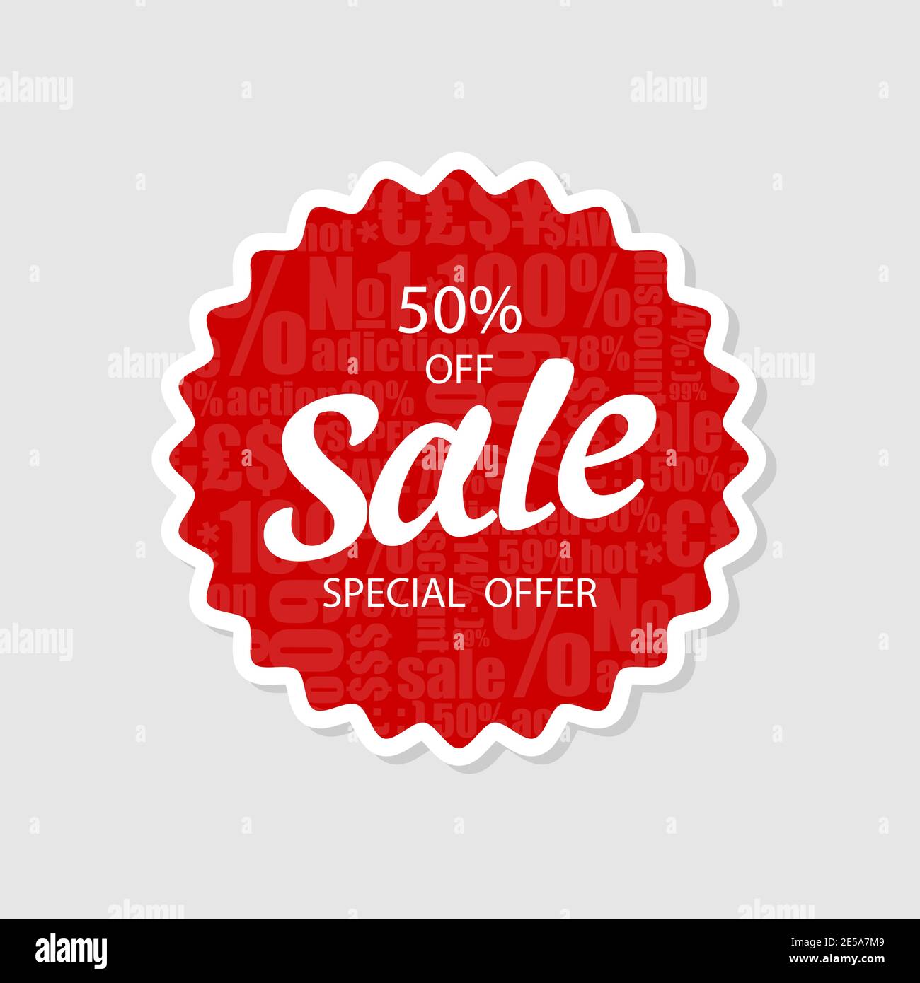 Sale 50 off Stock Vector Images - Alamy