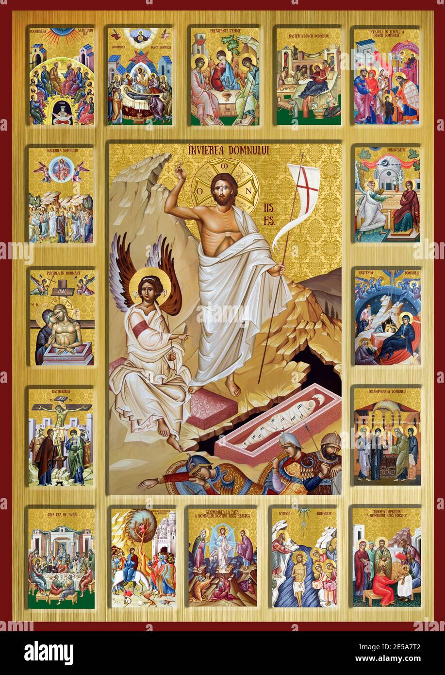 Saint john chrysostom icon byzantine hi-res stock photography and ...