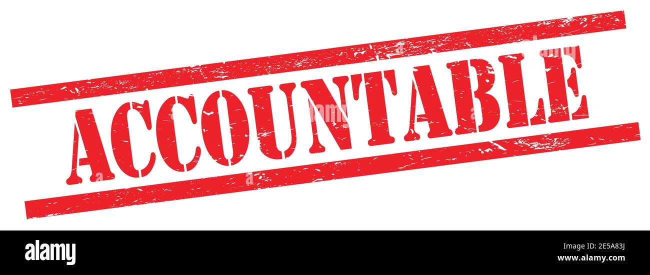 Accountable stamp hi-res stock photography and images - Alamy