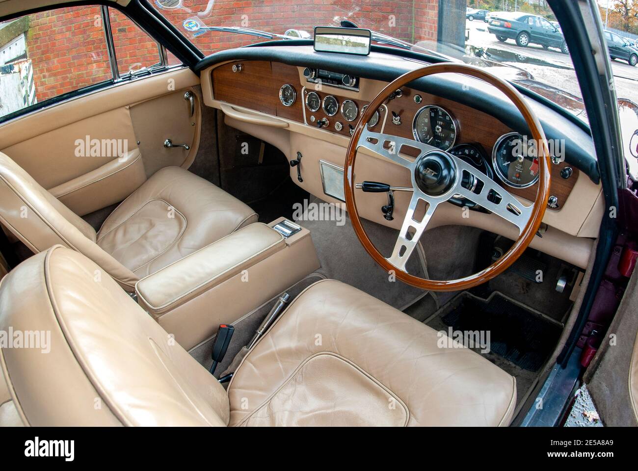 1963 Jensen CV8 classic British sports car Stock Photo - Alamy