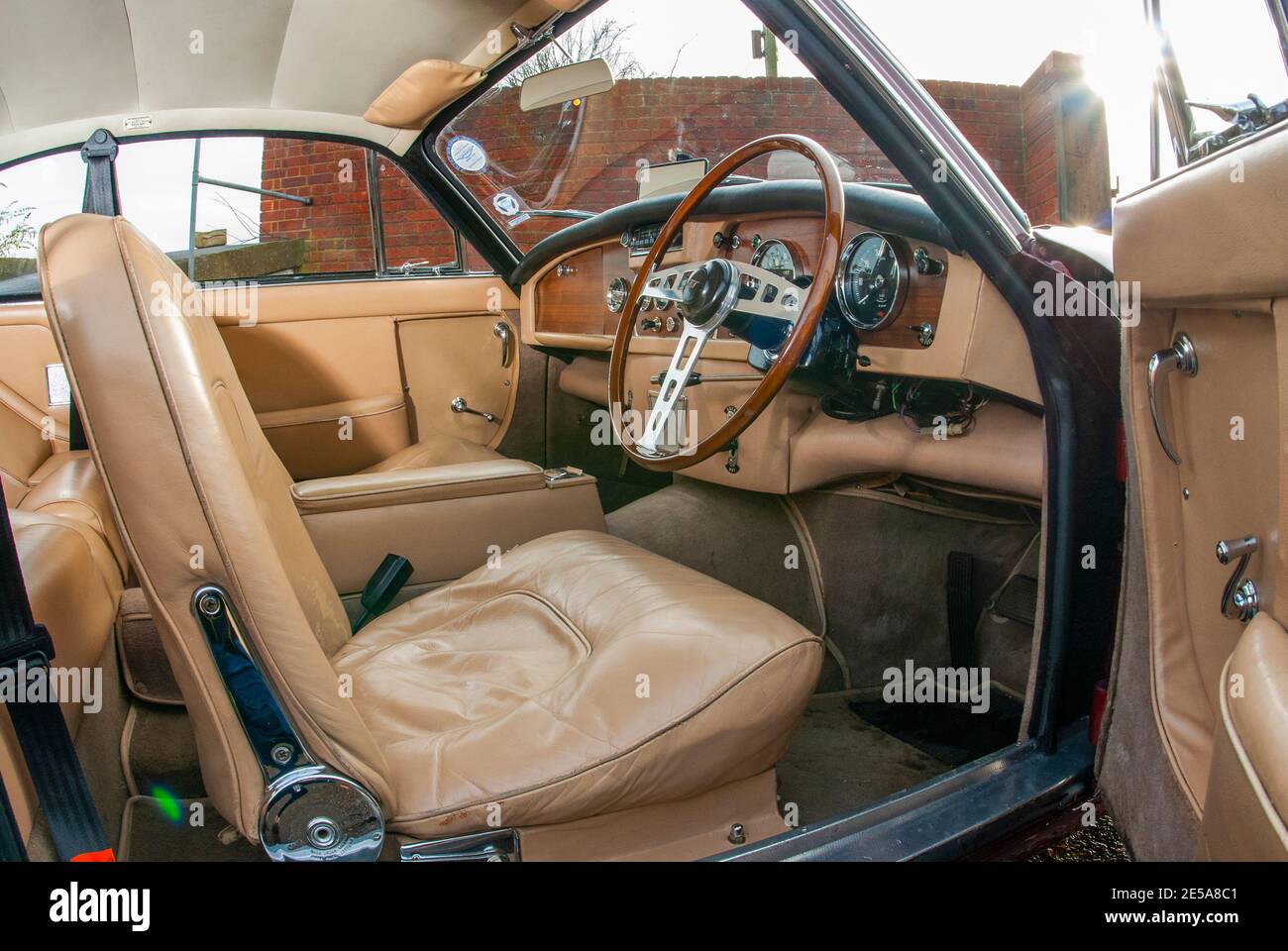 1963 Jensen CV8 classic British sports car Stock Photo - Alamy