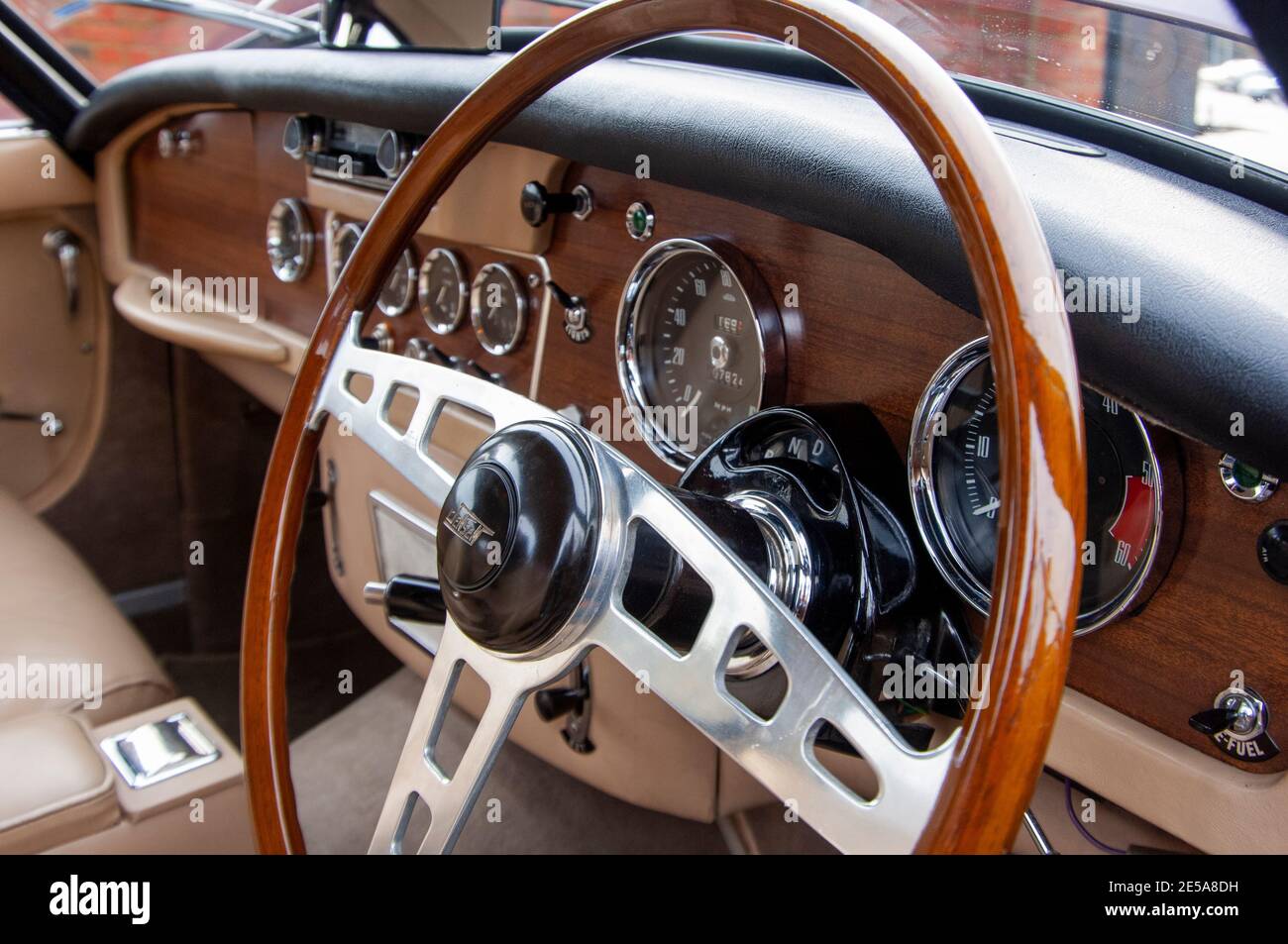 1963 Jensen CV8 classic British sports car Stock Photo - Alamy