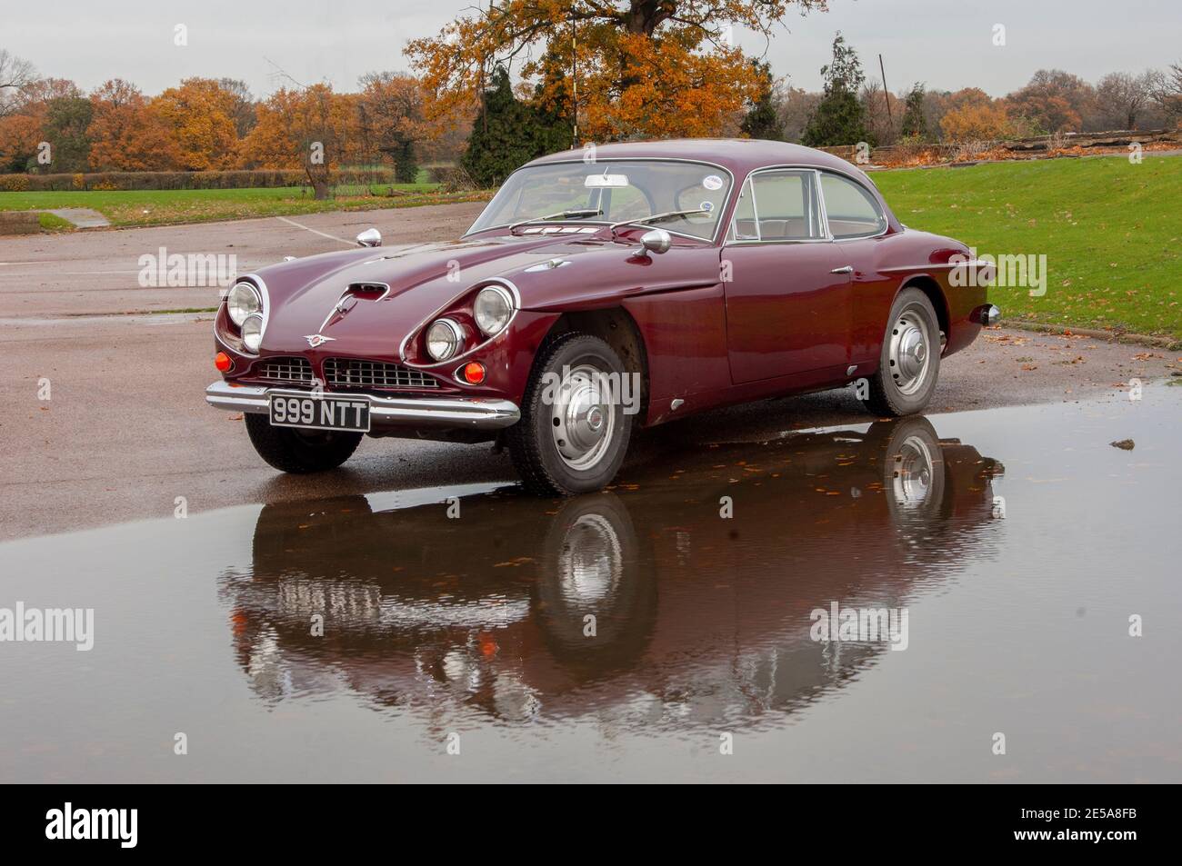 1963 Jensen CV8 classic British sports car Stock Photo - Alamy