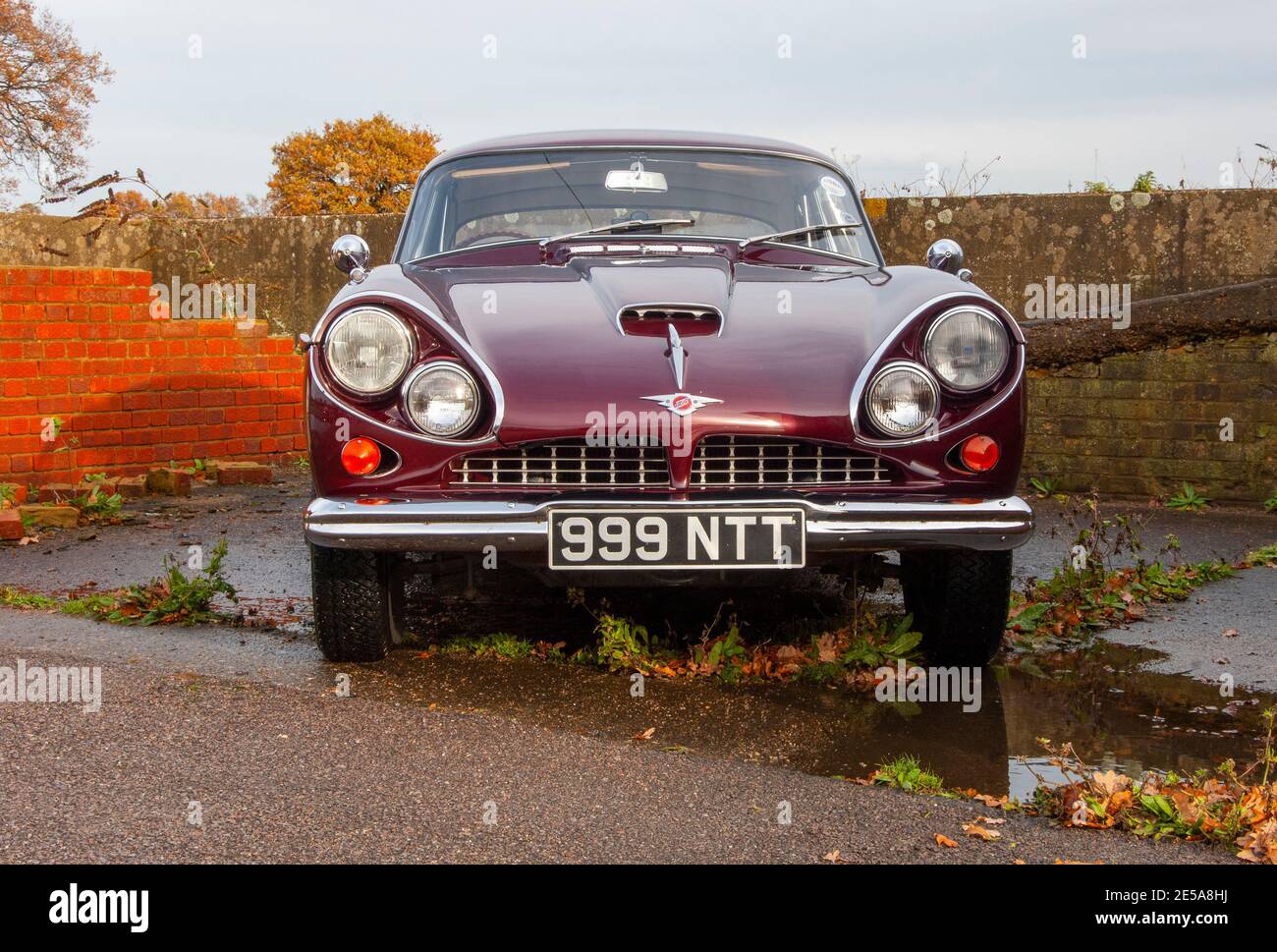 1963 Jensen CV8 classic British sports car Stock Photo - Alamy
