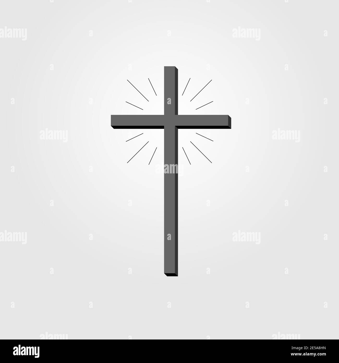 Christian Cross Icon
