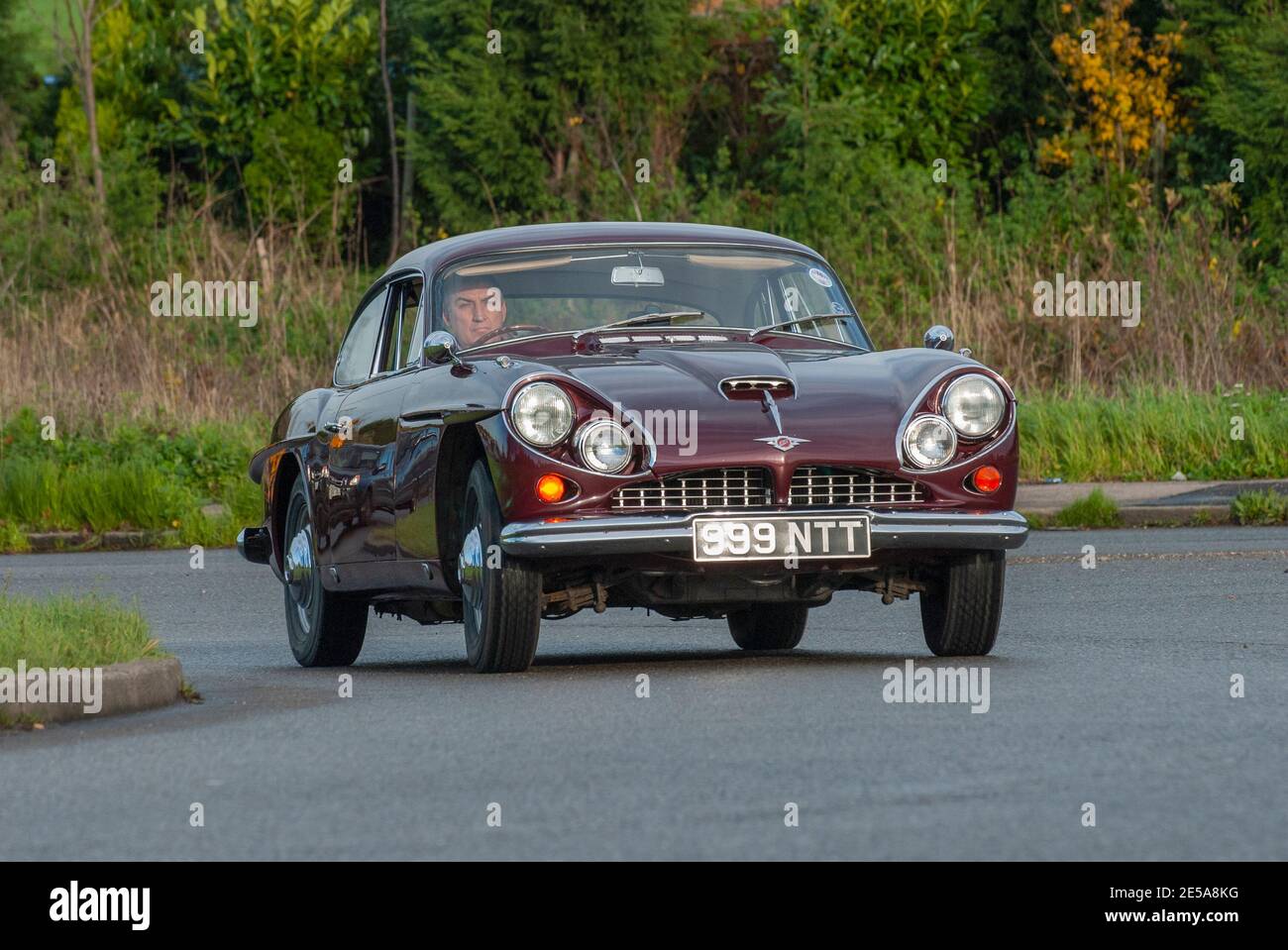 1963 Jensen CV8 classic British sports car Stock Photo - Alamy