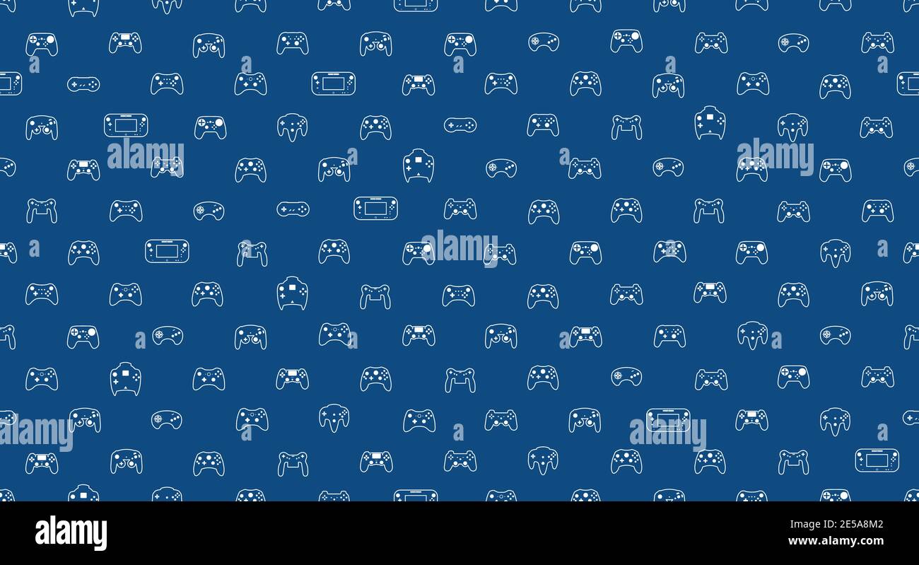 Video game controller gamepad background Gadgets and devices seamless ...