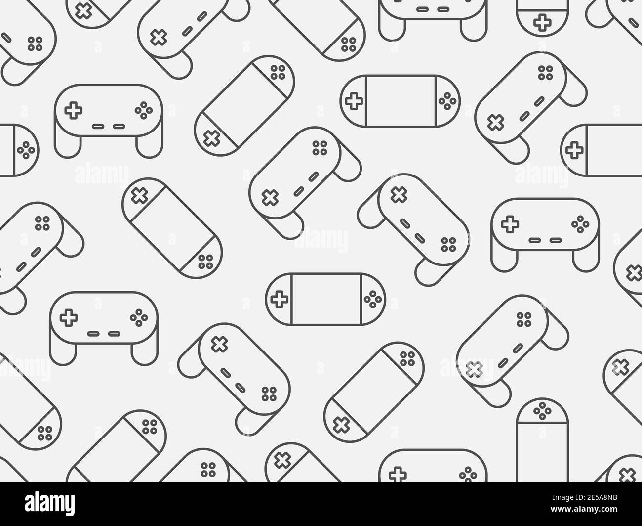 Video game controller gamepad background Gadgets and devices seamless ...