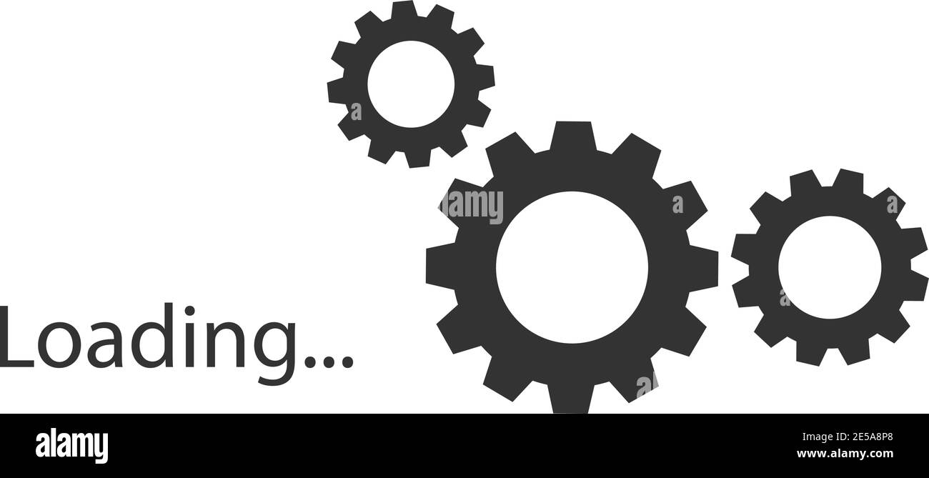 Blue loading bar on Stock Vector Images - Alamy