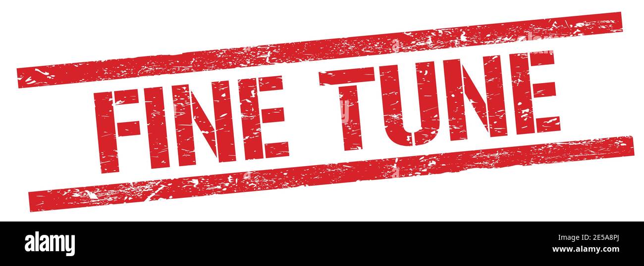 Fine tune stamp hi-res stock photography and images - Alamy