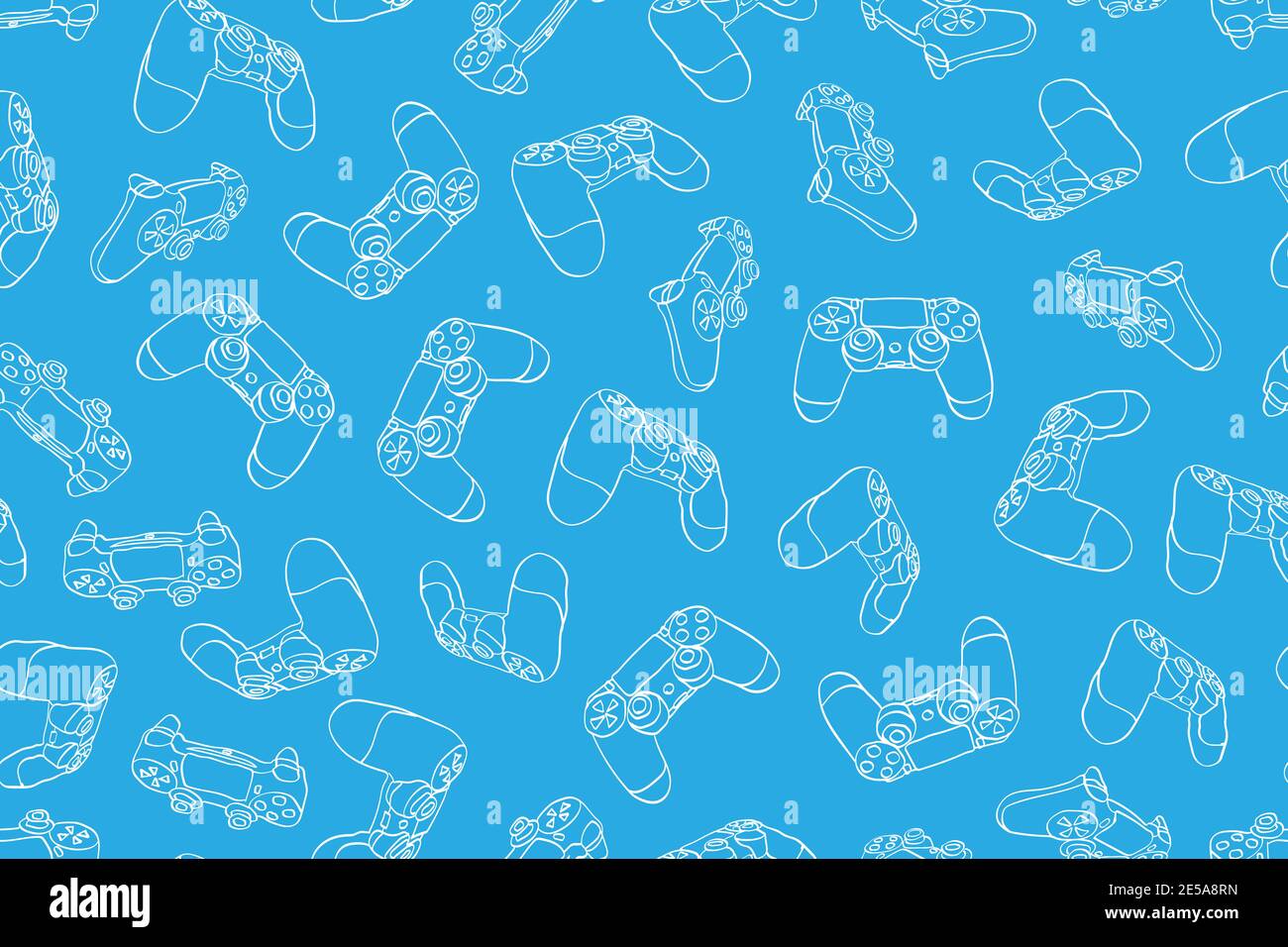 Video game controller gamepad background Gadgets and devices seamless ...